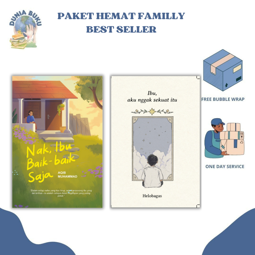 Jual Paket Hemat 2 Buku Best Seller (Nak, Ibu Baik-baik Saja + Ibu, Aku Nggak Sekuat Itu ...