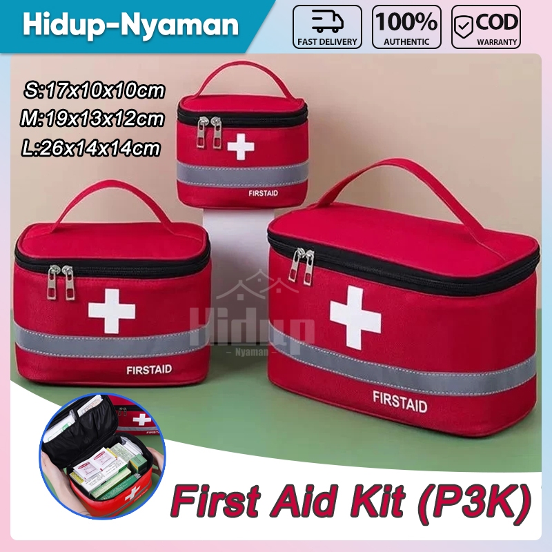 Jual Pouch P3K Tas Kotak P3K Tempat Peralatan P3K Kotak Obat First Aid ...