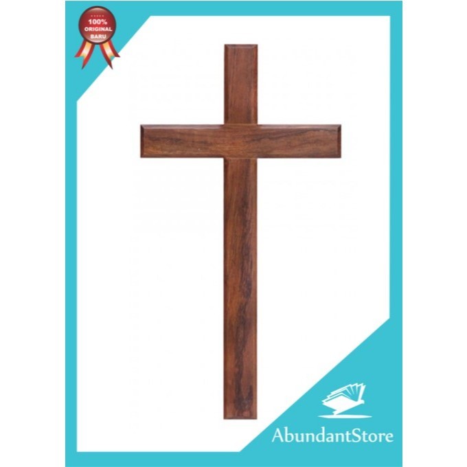 Jual SALIB KRISTEN POLOS UNTUK GANTUNG DI DINDING UKURAN 30cm - 35cm ...