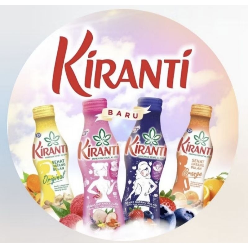 Jual Original Kiranti 4 varian rasa Leci - Berry - Sehat Datang Bulan ...