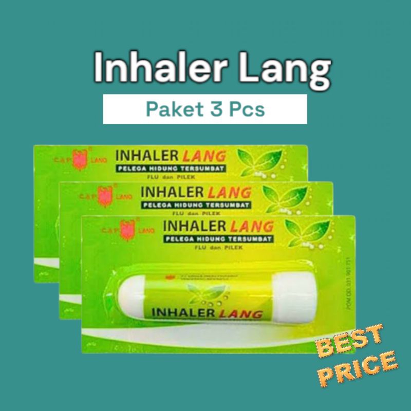 Jual Paket Hemat 3 PCS Caplang Inhaler Lang | Shopee Indonesia