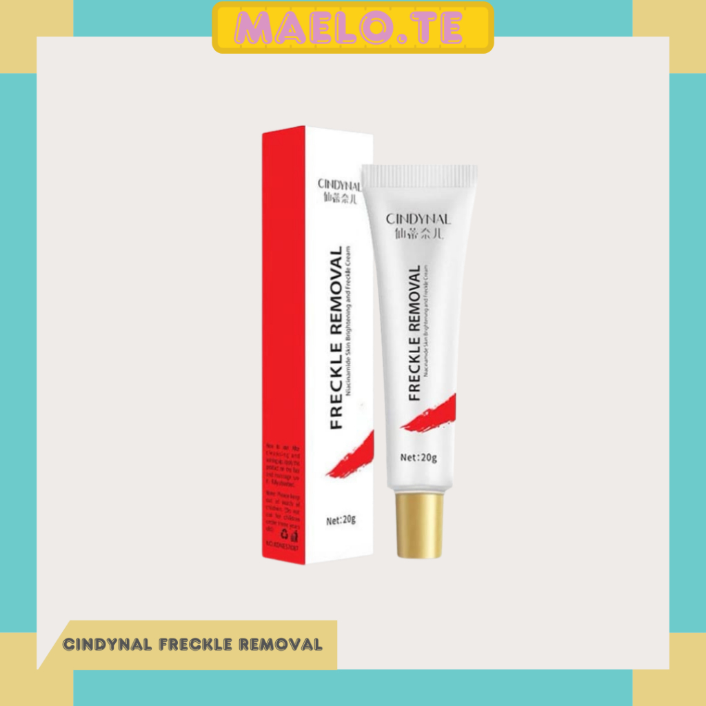 Jual BPOM CINDYNAL Penghilang Flek Bintik Noda Hitam Whitening Freckle Niacinamide Skin Cream ...