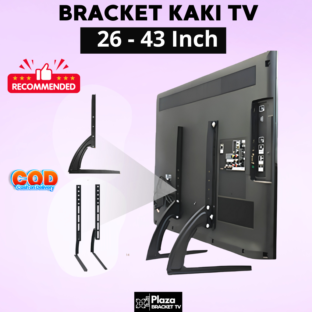 Jual Bracket Kaki TV 43 42 40 32 27 Inch Universal OXIMUS EV64 | Shopee ...