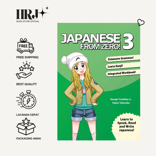 Jual Japanese From Zero 3 - Buku Belajar Bahasa Jepang | Shopee Indonesia