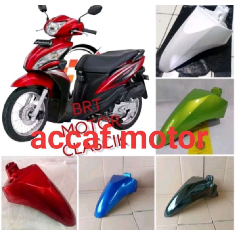 Jual spakbor bagian depan Honda spacy karbu spacy fi hitam merah biru ...