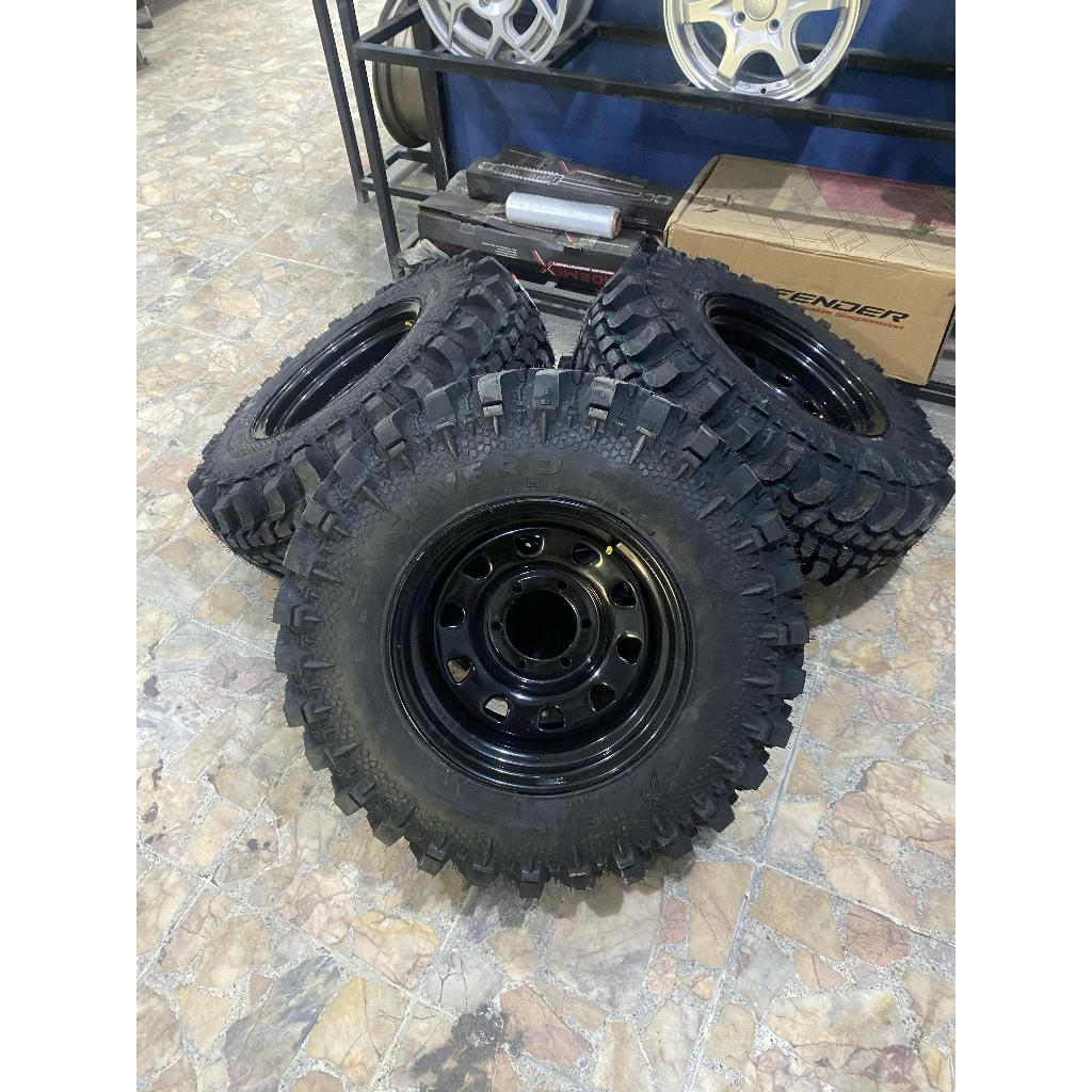 Jual Paket Offroad Paket Velg Dan Ban Ring 15 Daytona + Ban Komodo ...