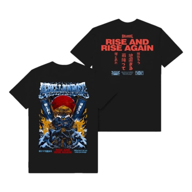 Jual Kaos punk band rebellion rose partai anarki / kaos musik lokal ...
