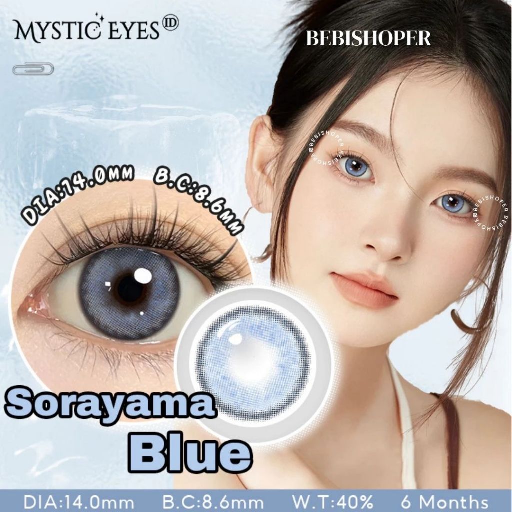 Jual COD Softlens MYSTIC EYES SORAYAMA 14MM Softlens Minus , , Softlens ...