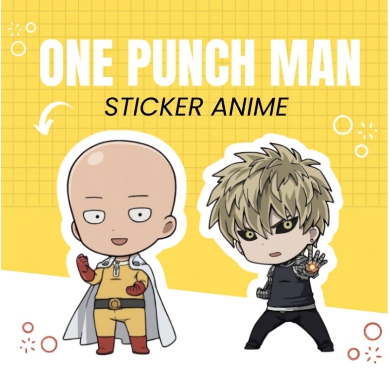 Jual STICKER ANIME ONE PUNCH MAN | Shopee Indonesia