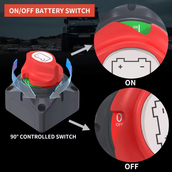 Jual Saklar Switch Isolator Pemutus Aki Baterai Mobil 12V - 48 V / 300A ...
