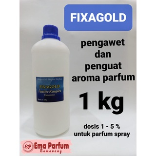 Jual ( 1 KG ) Fixagold Fixative Parfum, Penguat Atau Pengawet Parfum ...