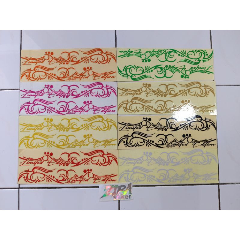 Jual stiker tribal limited edition cutting sticker motor estetik ...