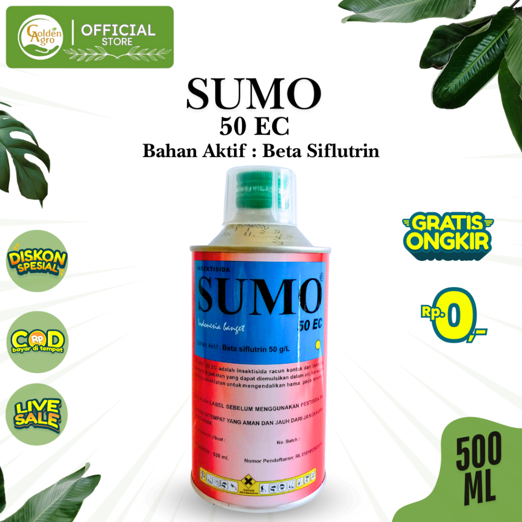 Jual INSEKTISIDA SUMO 50 EC 500ML 500 ML BETA SIFLUTRIN | Shopee Indonesia