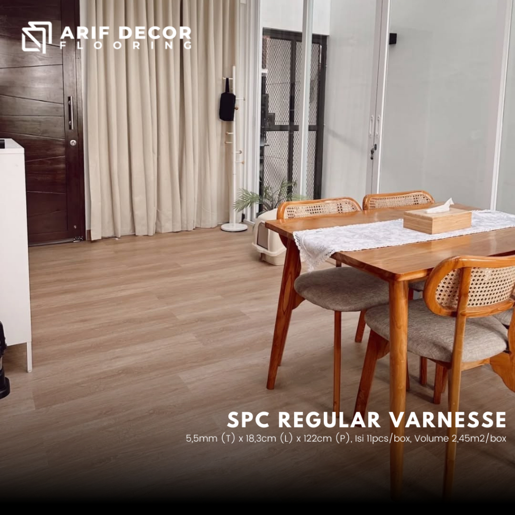 Jual SPC REGULAR VARNESSE lantai motif kayu tebal 5,5mm - spc flooring HERRINGBONE | Shopee ...