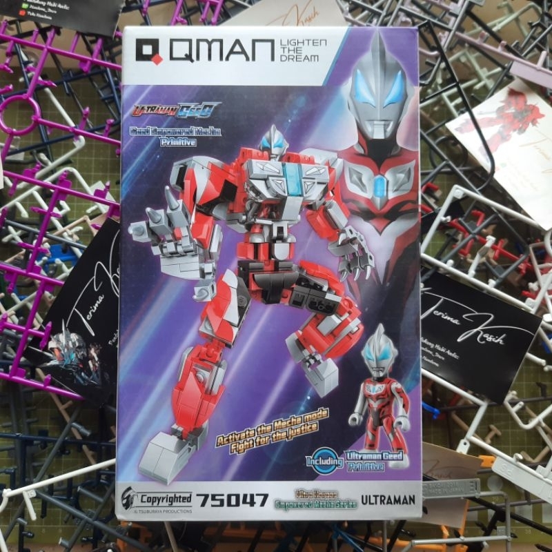 Jual Qman Ultraman Geed Empowered Mecha Primitive 75047 | Shopee Indonesia