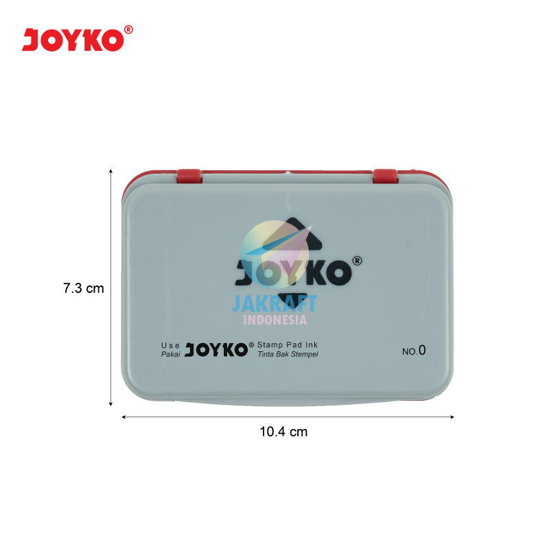 Jual (1 Pcs) Bak Tinta Stempel JOYKO Stamp Pad No.0 Bantal Lebih Besar ...