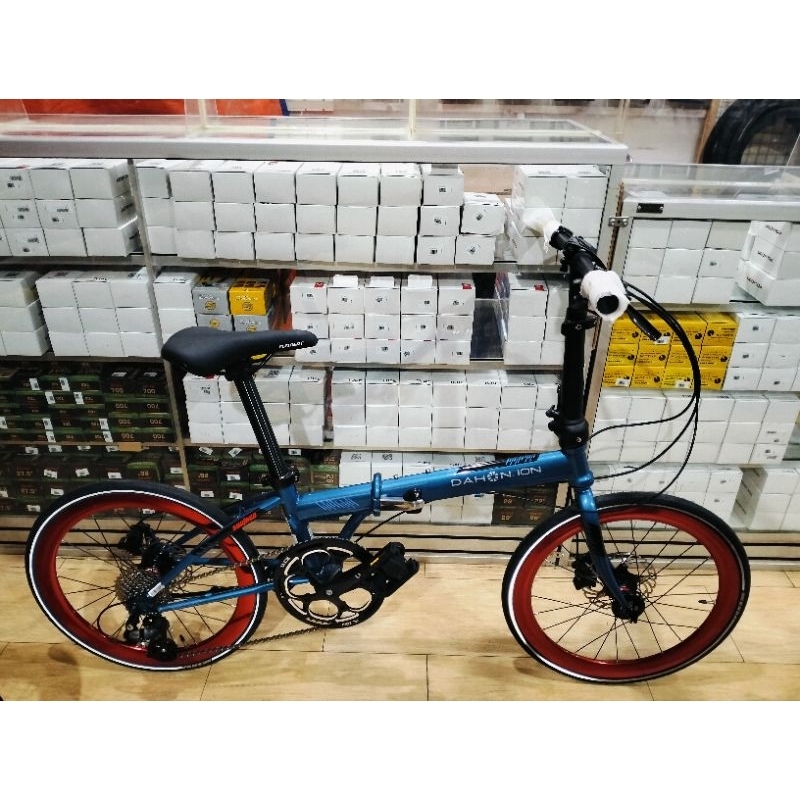Jual Sepeda Lipat Dahon ION Sanjose 9 Speed Shimano Altus | Shopee ...