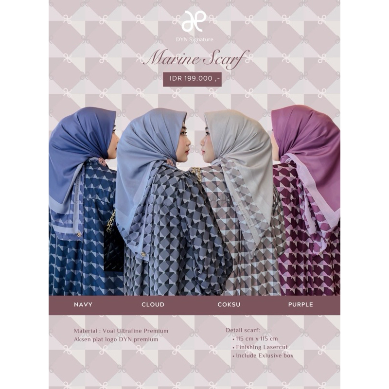 Jual Scraf signature dyn clothingline | Shopee Indonesia
