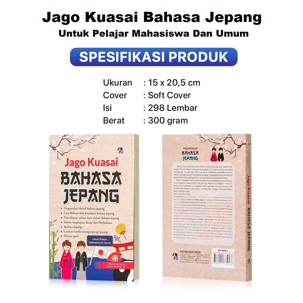 Jual Buku Bahasa Jepang Jago Kuasai Bahasa Jepang Untuk Pelajar Mahasiswa Dan Umum | Shopee ...