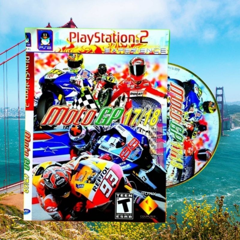 Jual Kaset Game Playstation 2 Moto Gp 17/18 - Kaset Ps2 Game Balap Moto ...