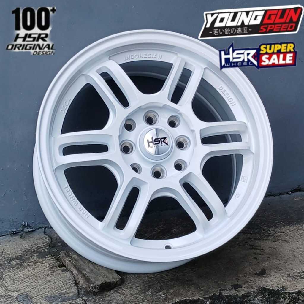 Jual velg rpf ring 14 Hsr aeri pcd 4x100 & 4x114,3 R14 mobil wuling air ...