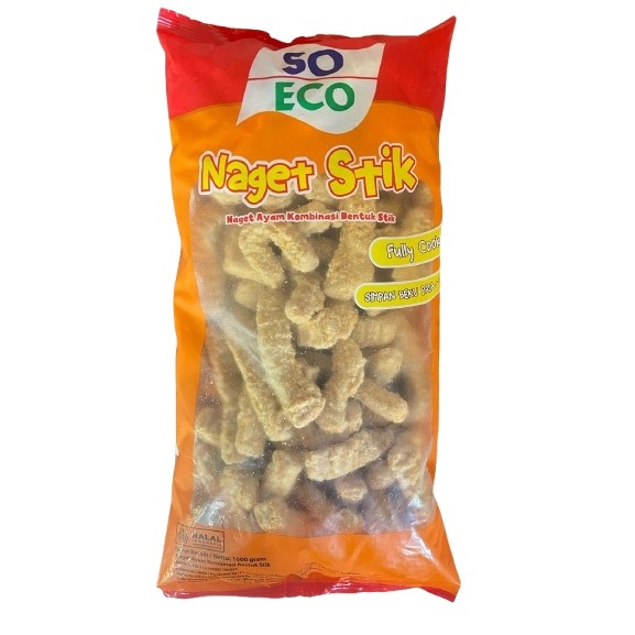 Jual SO ECO CHICKEN STICK 1KG NAGET STIK AYAM 1000GR HALAL | Shopee ...