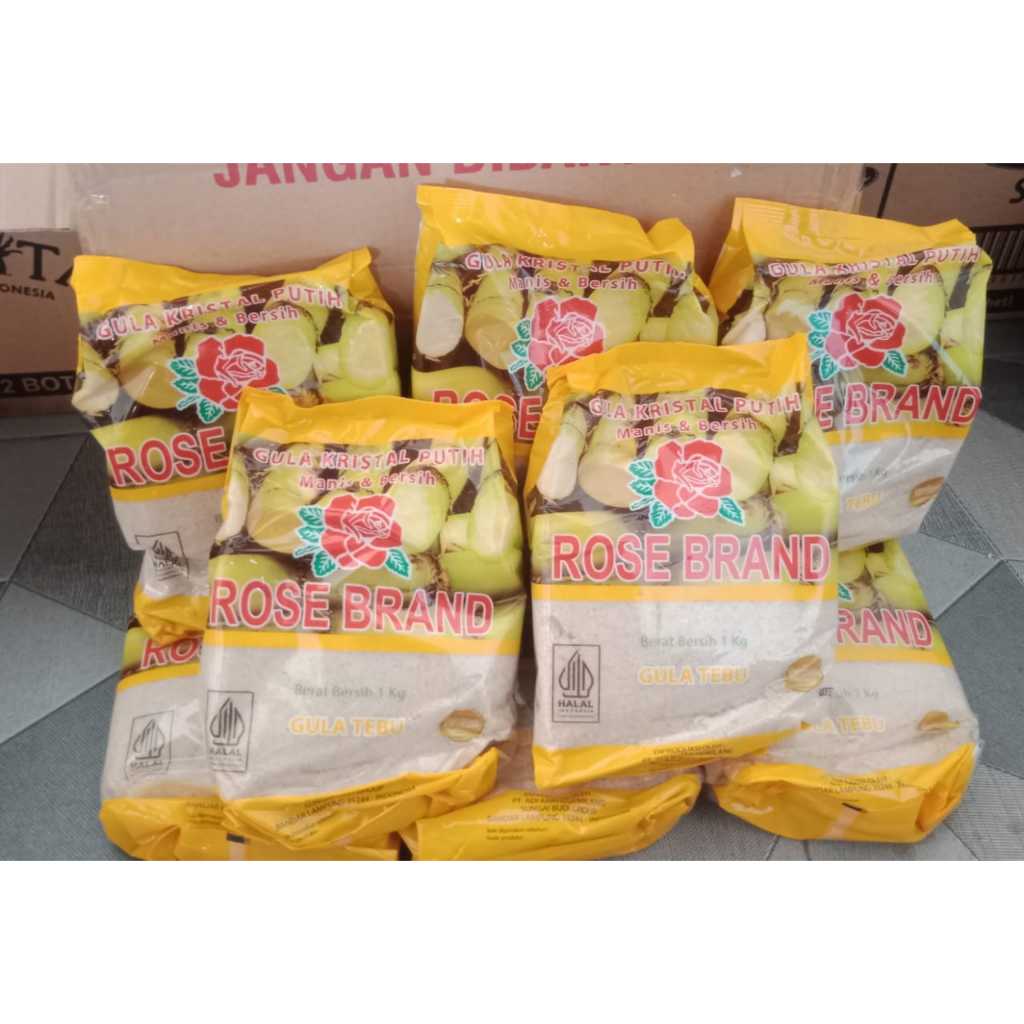 Jual PAKET GULA PREMIUM ROSEBRAND 1KGX10 | Shopee Indonesia