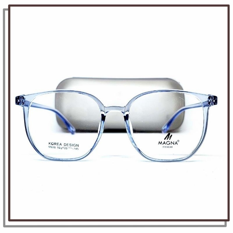 Jual FRAME KACAMATA PLASTIK MAGNA 020 Model Transparan Keren Kualitas ...