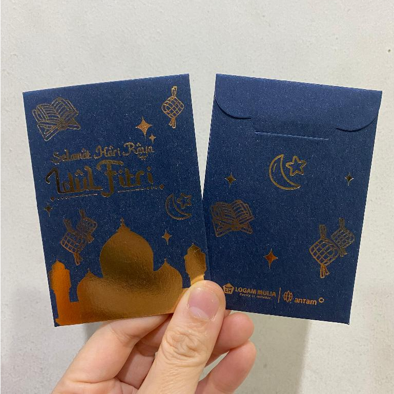 Jual Amplop Logam Mulia Antam edisi EID Mubarak / Lebaran / Idul Fitri ...