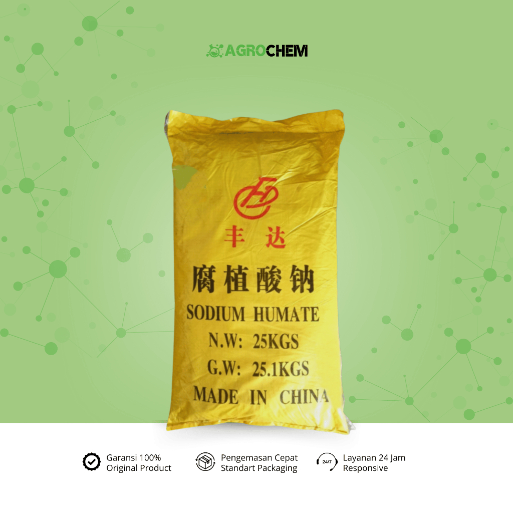 Jual Sodium Humate Asam Humat Humic Acid 25kg Pembenah Tanah Soil Conditioner | Shopee Indonesia