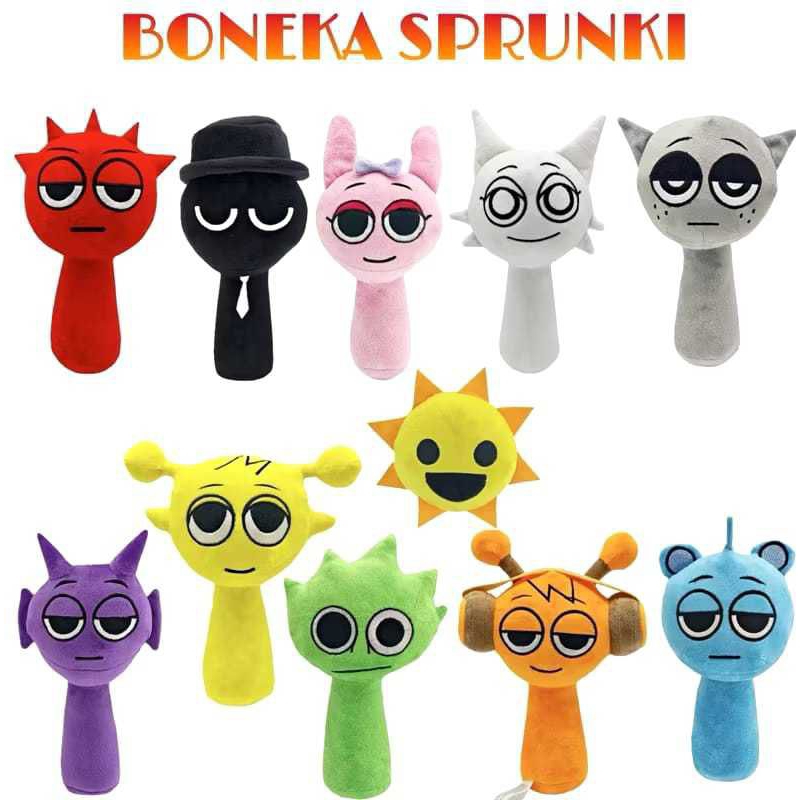 Jual Boneka sprunki size L 35 cm | Shopee Indonesia