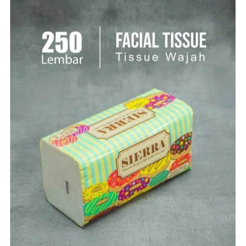 Jual Sierra facial tissue 250 sheets 1pcs | Shopee Indonesia