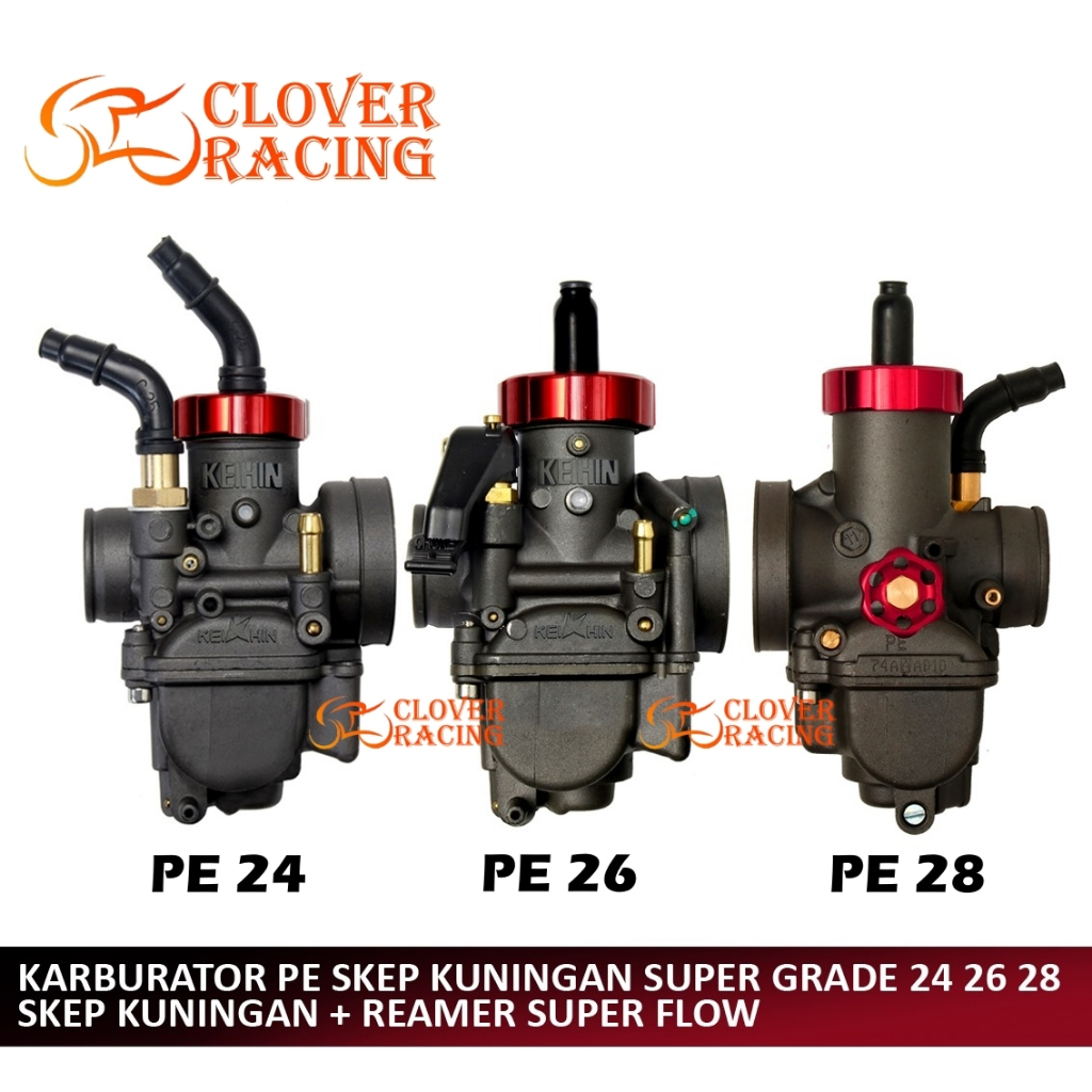 Jual [ BISA COD ] KARBURATOR MAMBA PE 24 - 26 PE 28 BLACK GOLD BLACK RED SERIES SS / CARBURETOR ...