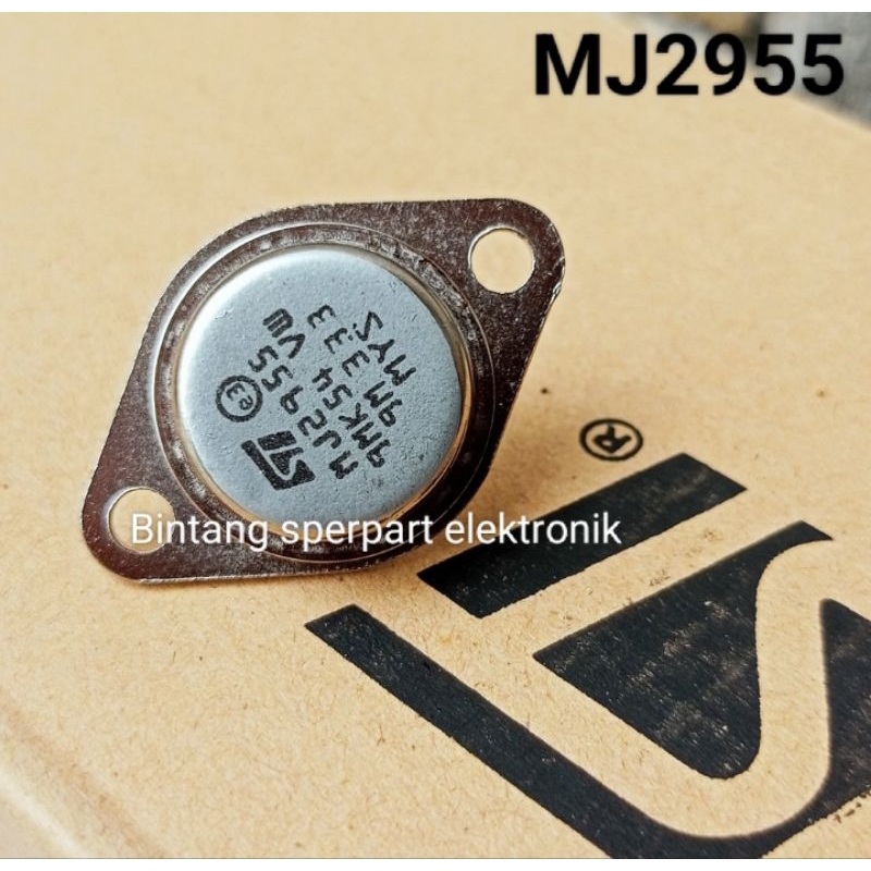 Jual (No SET) TRANSISTOR JENGKOL MJ2955 TIP JENGKOL MJ2955 TIP MJ2955 ...