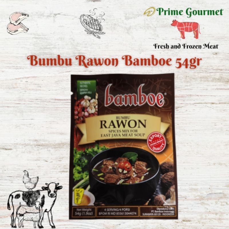 Jual Bumbu Rawon Instant Bamboe 54gr | Shopee Indonesia