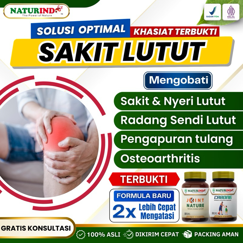 Jual Obat Sakit Lutut Pengapuran Tulang Nyeri Sendi Osteoarthritis ...