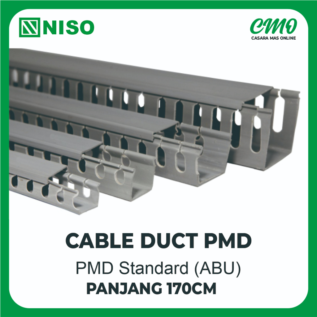 Jual KABEL DUCT LUBANG BOLONG DUCTING PROTEKTOR 1,7 M PMD NISO | Shopee ...