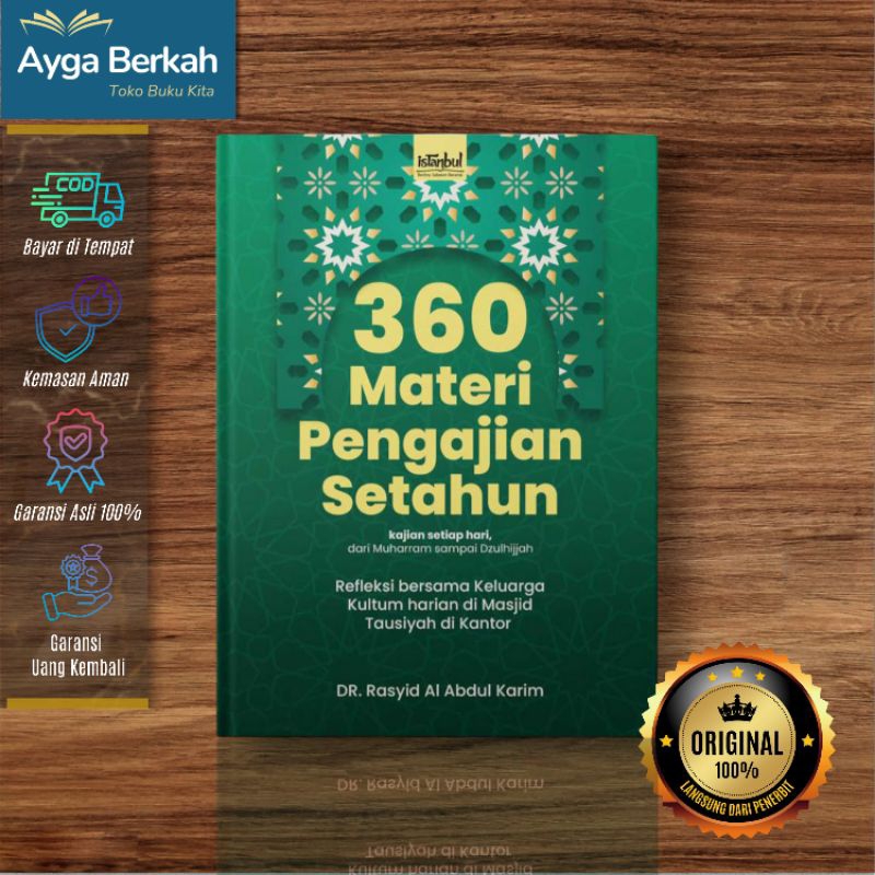 Jual 360 Materi Pengajian Setahun (Hard Cover) Materi Kajian Ceramah ...