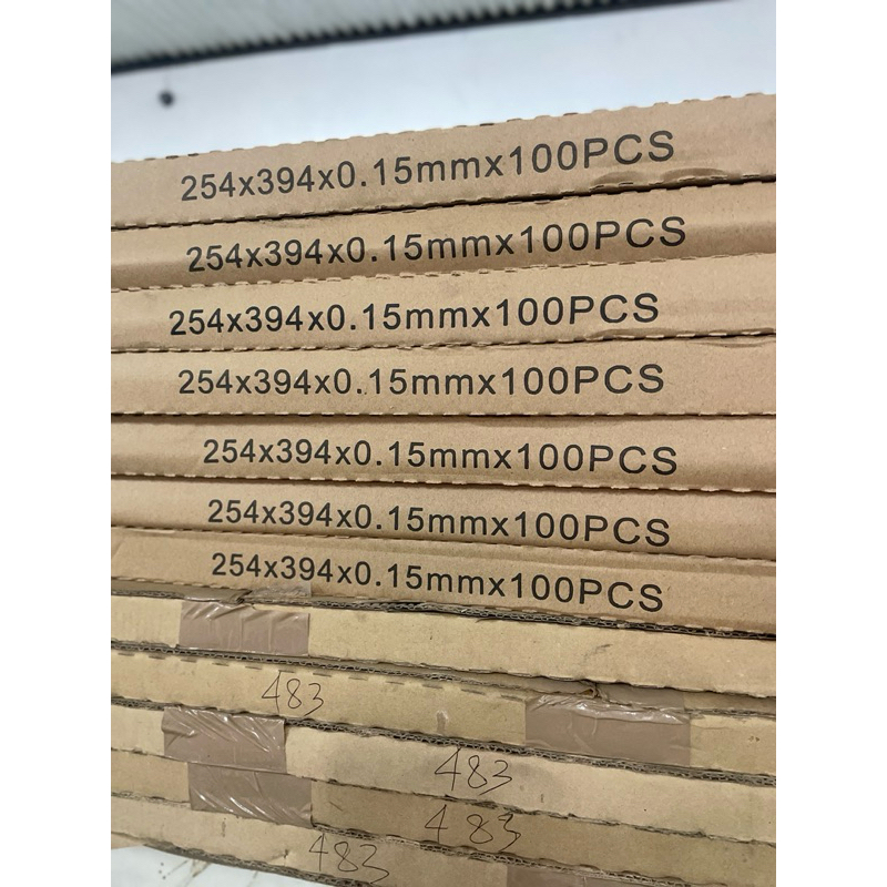 Jual Plat Seng Mesin Cetak Offset Ukuran Folio 254 x 394 0,15mm isi 100 ...