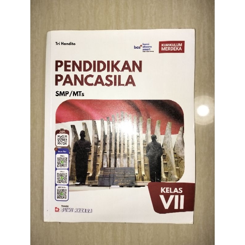 Jual BUKU PKN SMP/MTs KELAS 7 KURIKULUM MERDEKA BUMI AKSARA | Shopee Indonesia