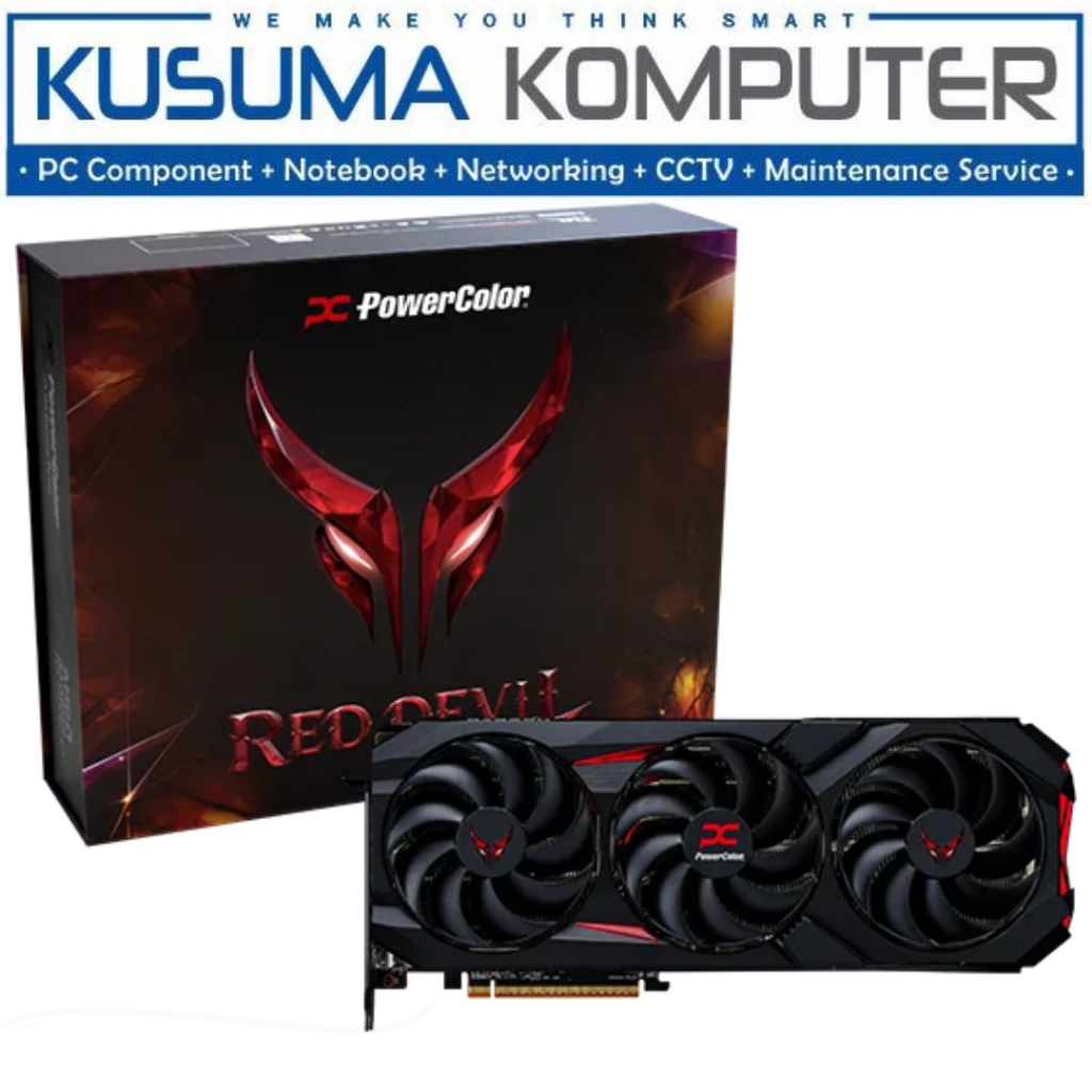 Jual PowerColor Red Devil AMD Radeon RX 9070 XT 9070XT 16GB GDDR6 ...