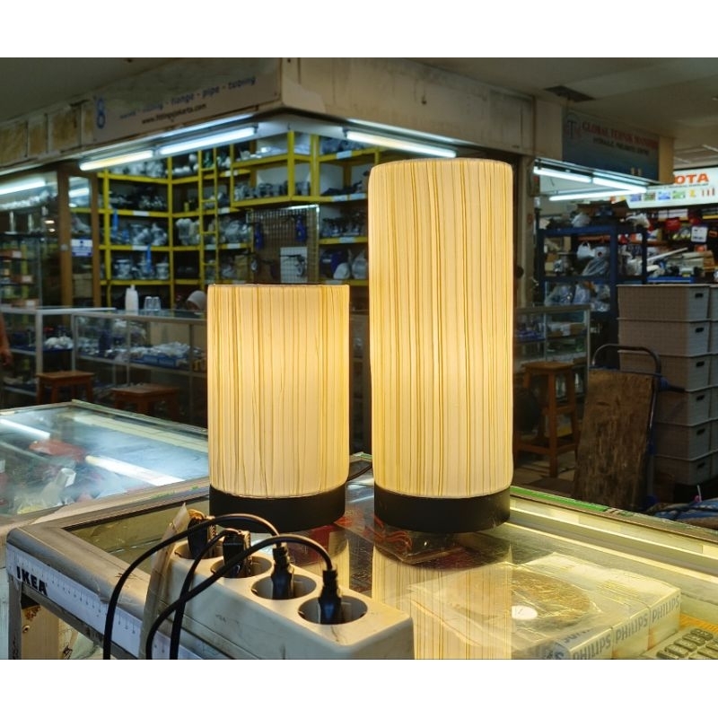 Jual BABAK Lampu meja silinder lampu tidur Lampu Meja Nakas Lampu Meja ...