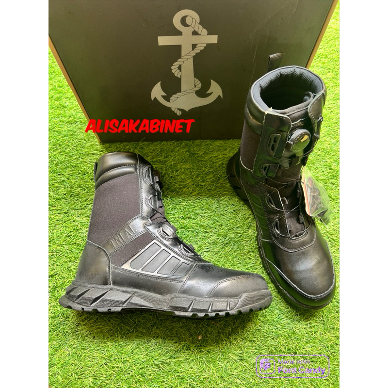 Jual Sepatu PDL Tali Putar Jatah TNI AL | Shopee Indonesia