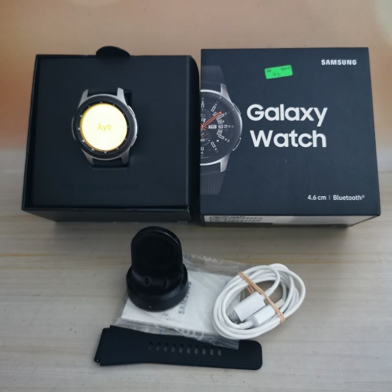 Jual Samsung Galaxy Watch 46mm Silver Bekas - Fullset SEIN - second ...