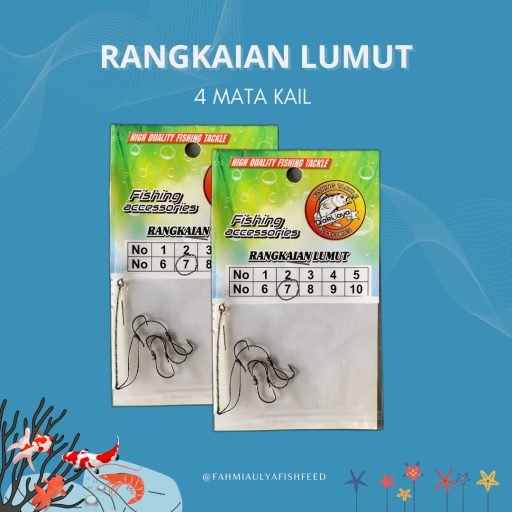 Jual Rangkaian Pancing Lumut Praktis Tinggal Pakai | Shopee Indonesia