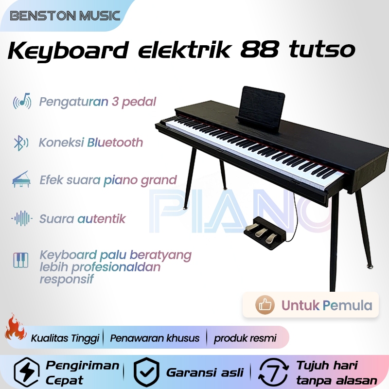 Jual Benston Music- Piano Digital 88 Tuts .Model Laci Tarik .Mekanisme ...