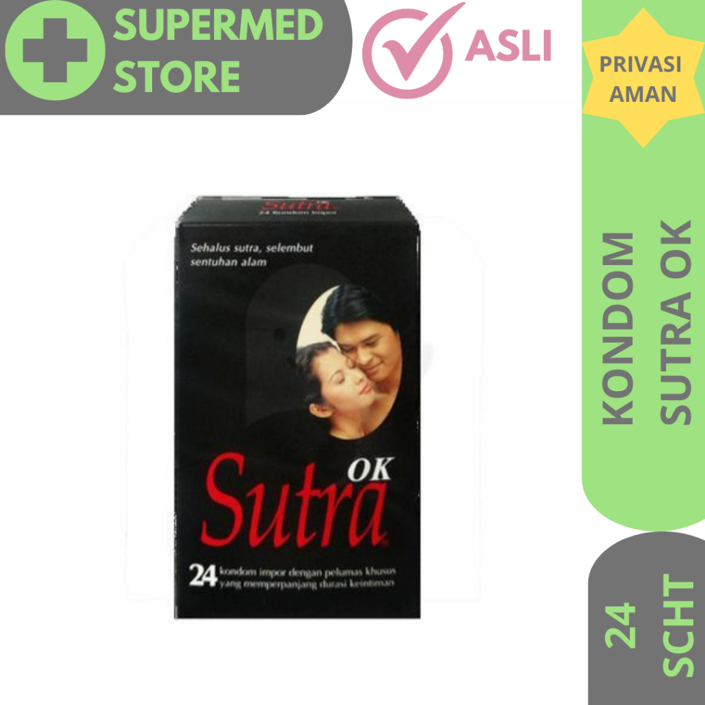 Jual Kondom Sutra OK Isi 3 12 dan 24 Sachet / Alat Konstrasepsi ...