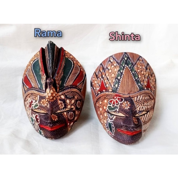 Jual Kliwar-kliwer Dekorasi Etnik Tradisional Pajangan Topeng Rama ...