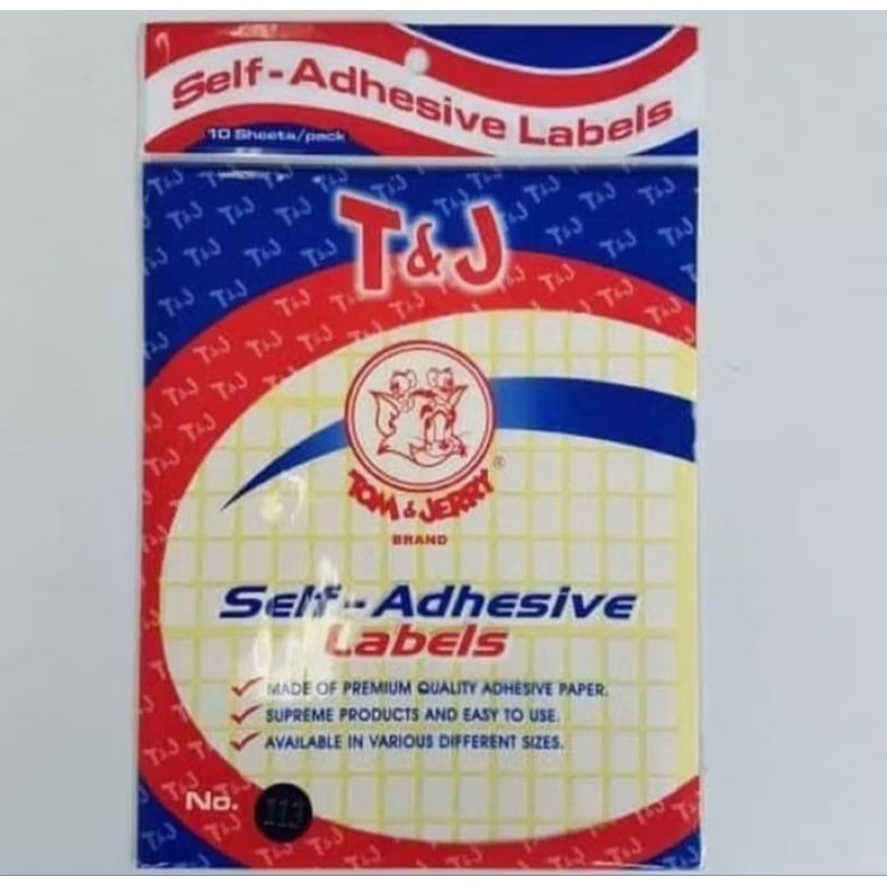 Jual LABEL STIKER NAMA/LABEL STICKER HARGA TOM&JERRY NO.112 | Shopee Indonesia