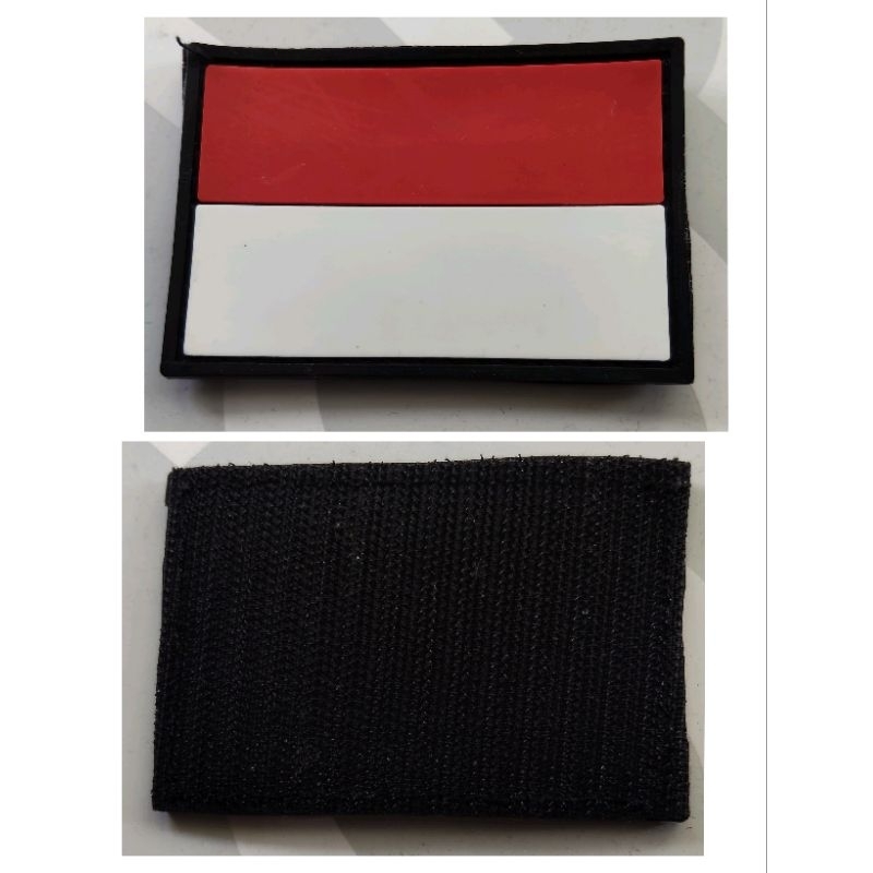 Jual logo merah putih Indonesia plus Velcro | Shopee Indonesia